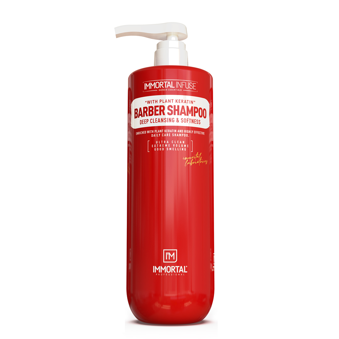 'BARBER SHAMPOO' - IMMORTAL | BE BOLD & BE YOU