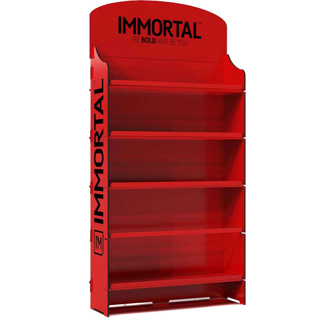 "WOOD PRODUCT STAND" - IMMORTAL | BE BOLD & BE YOU