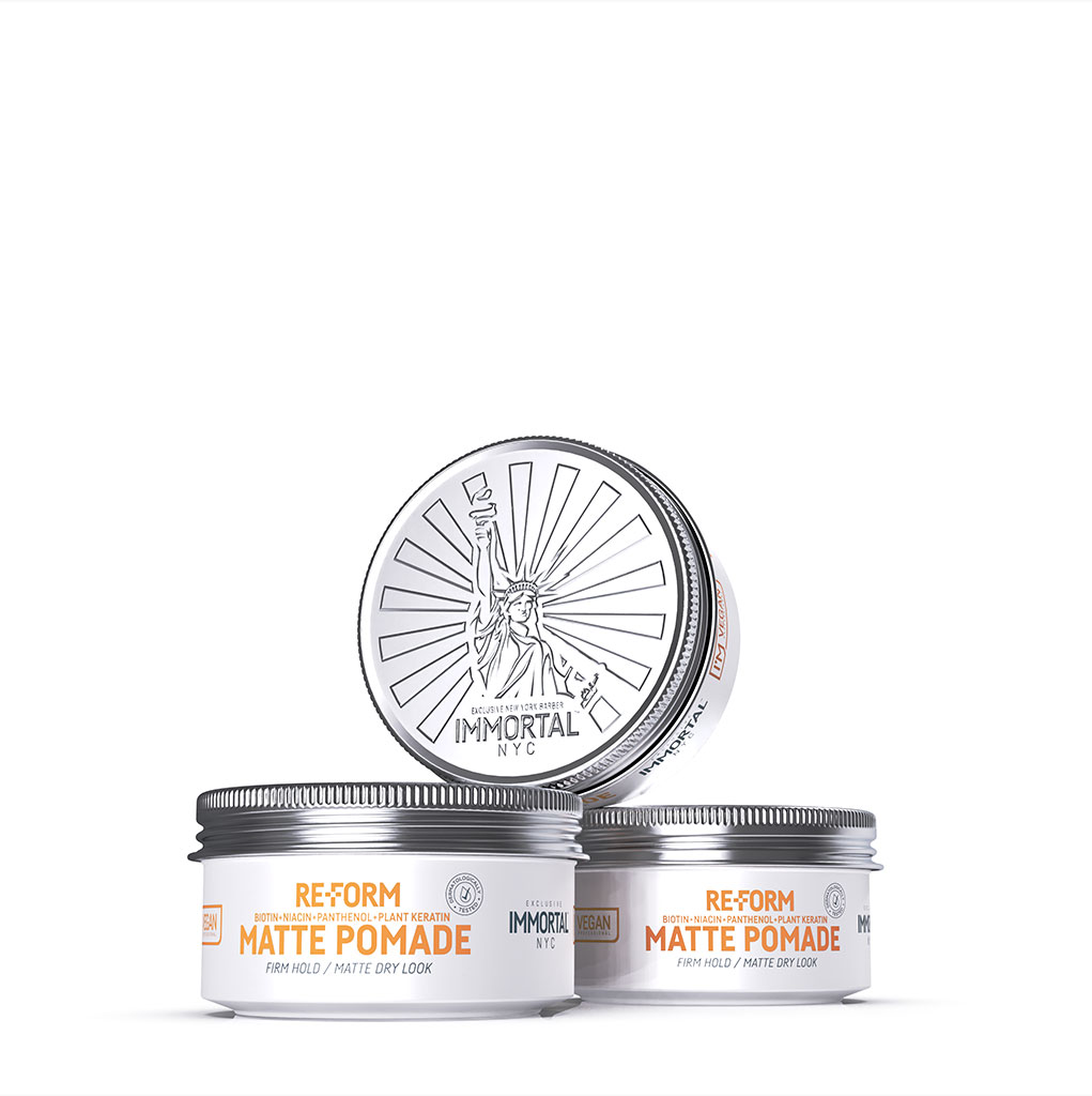 I'M VEGAN RE-FORM MATTE POMADE - IMMORTAL | BE BOLD & BE YOU