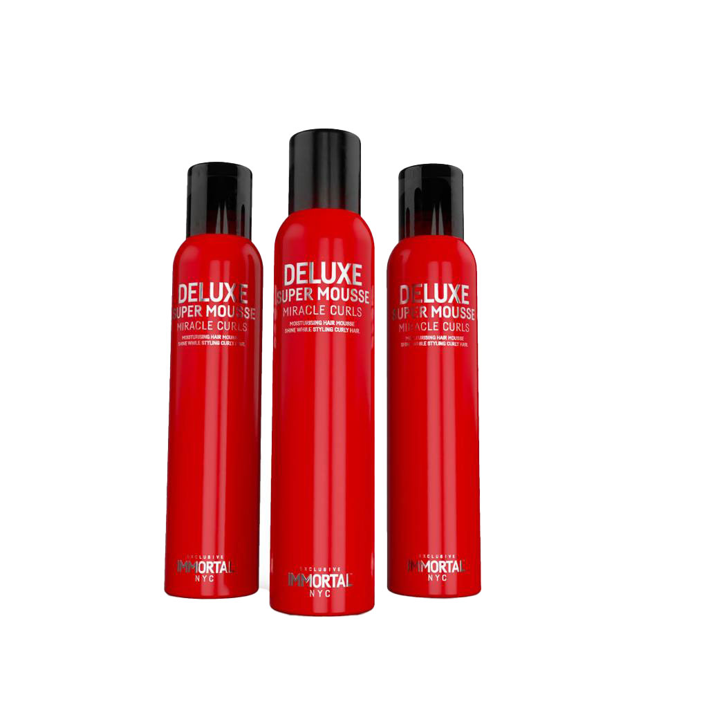 DELUXE SUPER HAIR MOUSSE - IMMORTAL | BE BOLD & BE YOU
